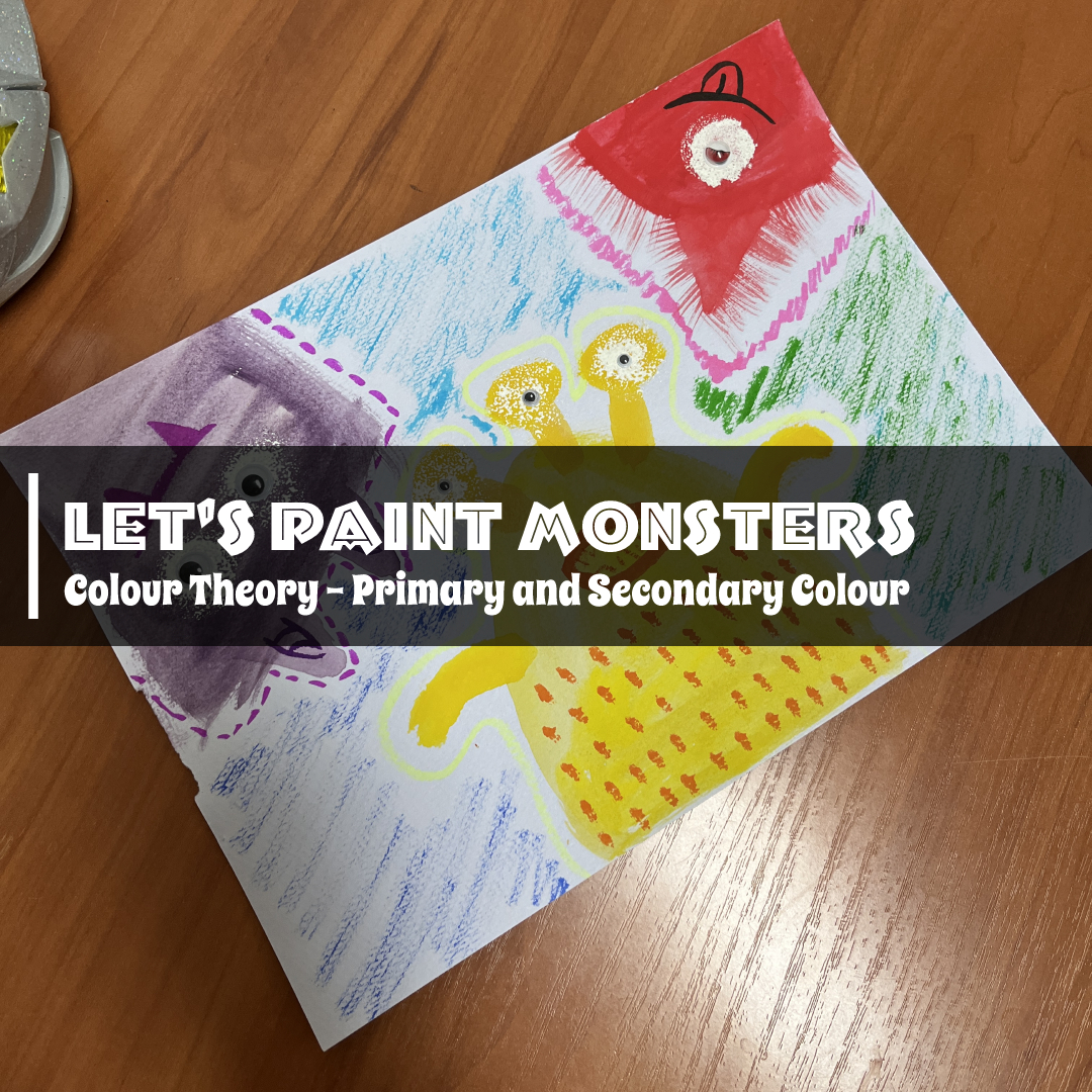 Colour Theory - Primary and Secondary Colour 🎨 Let's paint Monsters ...